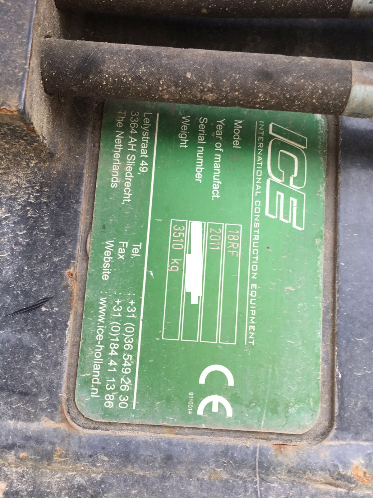 ICE 18RF VIBRATORY HAMMER