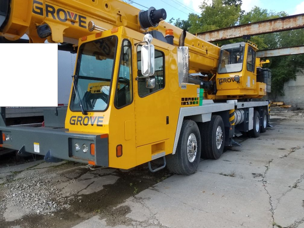 Used GROVE TMS 900 E MOBILE CRANE